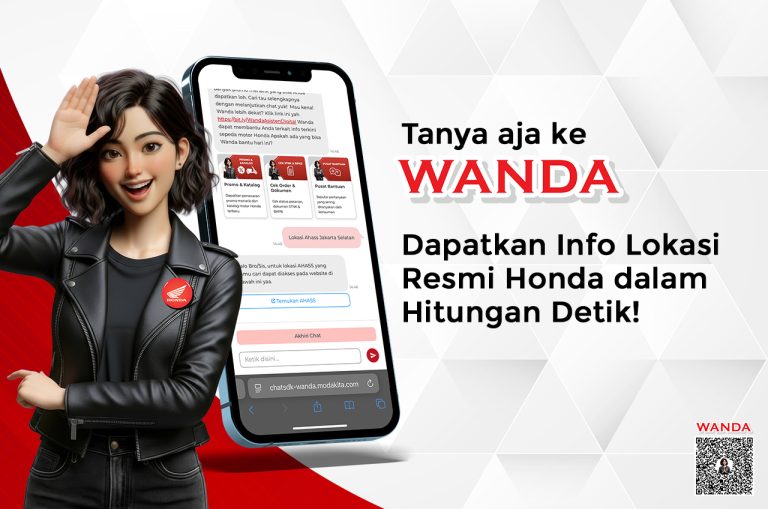 Cari Dealer atau AHASS Terdekat? Tanya Saja ke Wanda! Dapatkan Info ...